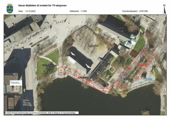 Haver-stafetten til inntekt for TV-aksjonen 2022! - Haver